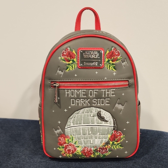 Loungefly | Bags | Loungefly Star Wars Dark Side Cross Stitch Backpack ...